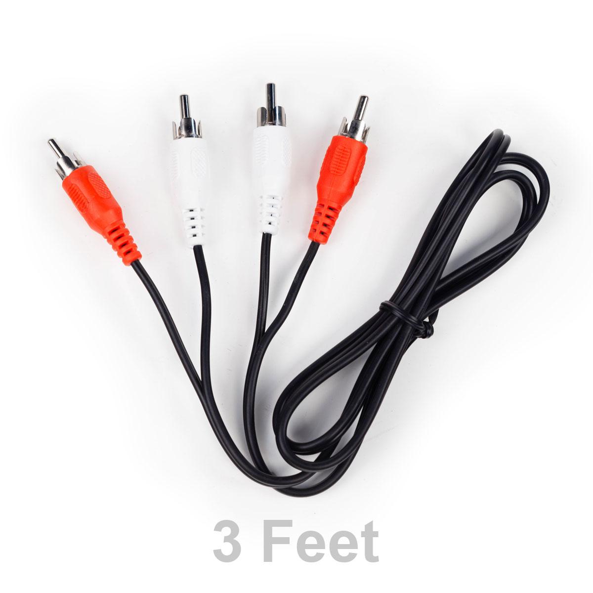 RCA-type Stereo Patch Cables | HTD